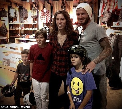 My Relationship With Football: Beckham Boys Meet Shaun White