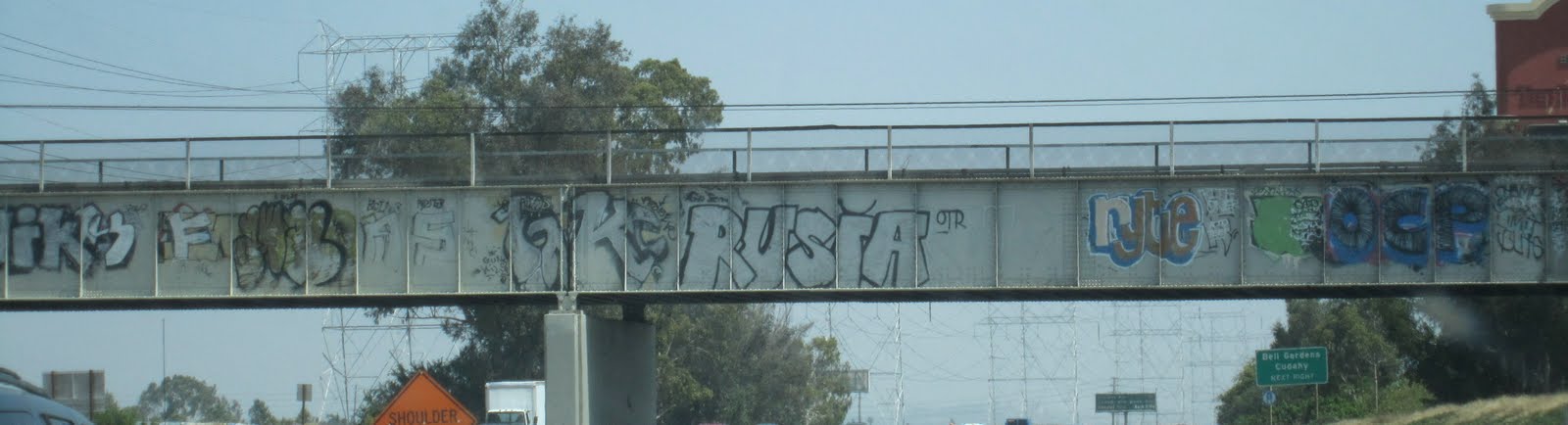MELROSEandFAIRFAX: Freeway Graffiti