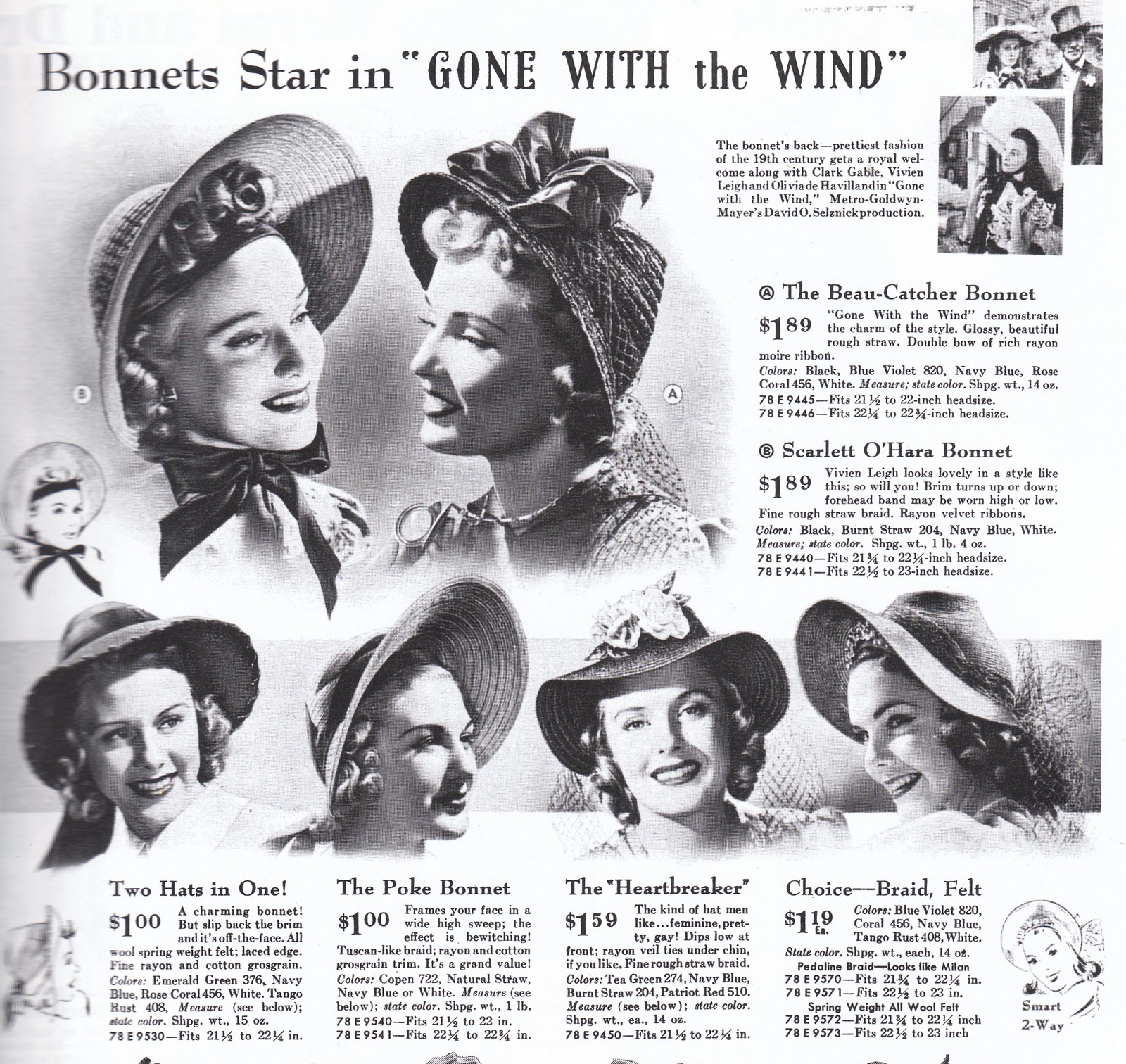 The 1939 movie that inspired fashion.... | Ms1940McCall