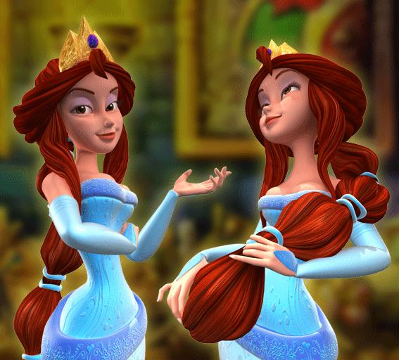 RAPHO10CUE: Princesa Denise, personaje para "Meñique"