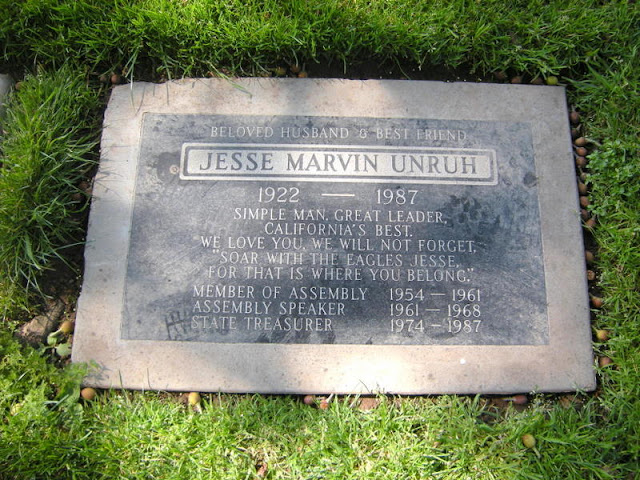 Los Angeles Morgue Files: Politician "Big Daddy" Jesse Unruh 1987 ...