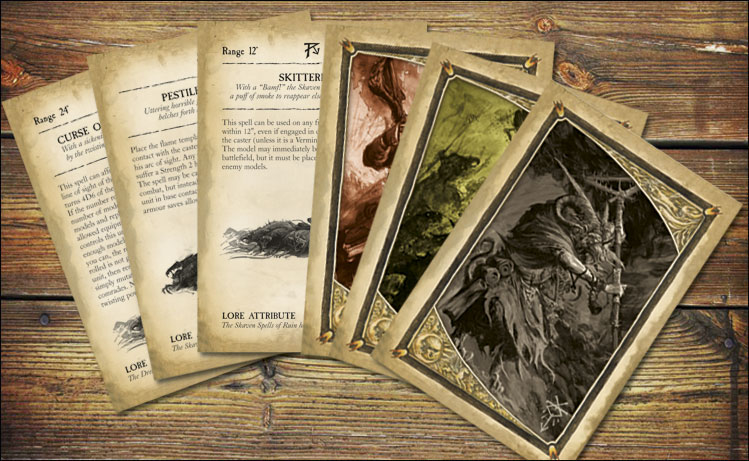 Fields of Blood: Skaven Magic Cards - Get Them Quick!