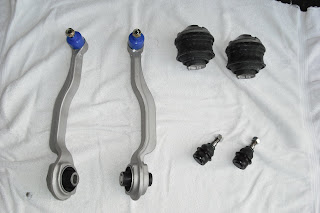 DIY W211 Lower Control Arm and Ball Joint Change