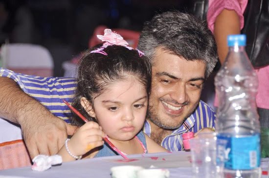 Actor Ajith's family photos ~ Karthik's Blog