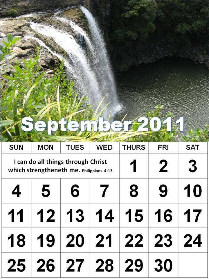 detlaphiltdic: Encouraging Bible verses Christian Calendars 2011 July ...