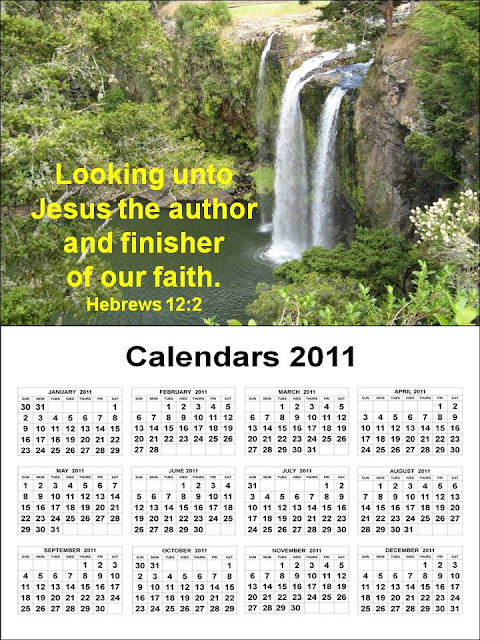 detlaphiltdic: Free Big A4 size one (1) page Christian Calendar 2011 ...