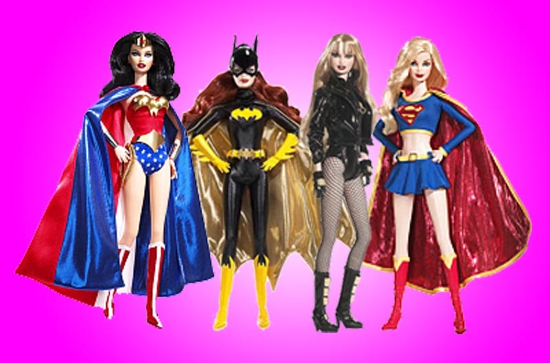 Toy Collector News: Barbie DC Superheroes: Pink Label Collection