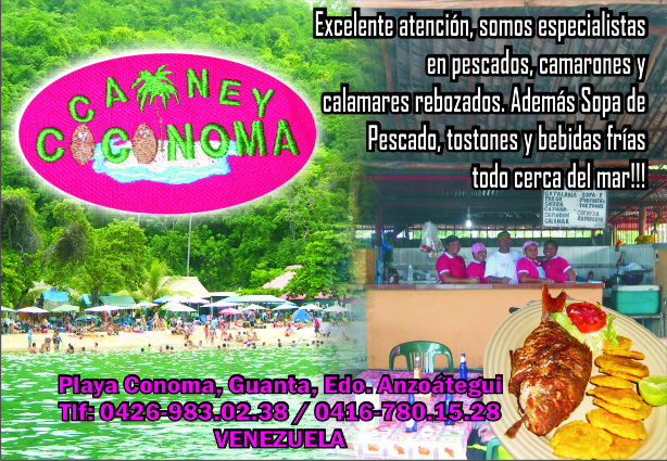 DAZA PUBLICITY todo en publicidad Turismo y Comercio: PLAYA CONOMA