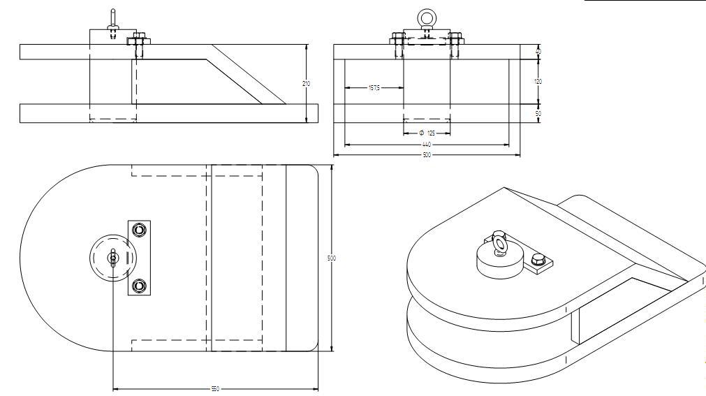 Offshorethings: Tow bracket