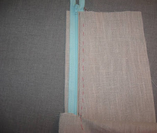 SIGRID - sewing, knitting: Fly front zipper - how to make it