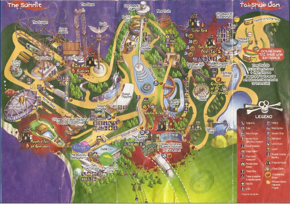 SPD3159 HONG KONG THEME PARKS: 10th Anniversary of Ocean Park Halloween ...