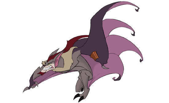 Art of Yasmin Foster: Goth from K.Oppel's Silverwing Trilogy