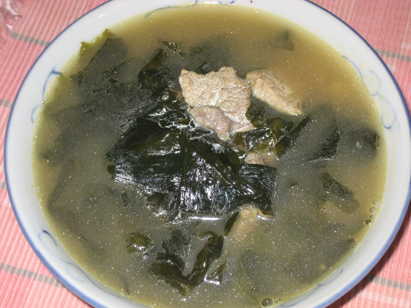 Belly Good Cooking: Miyuk Guk ( Korean Seaweed Soup )
