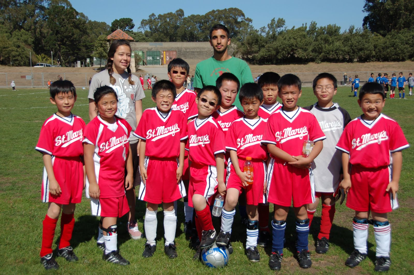 St. Mary's Athletics: The 4th/5th grade soccer team
