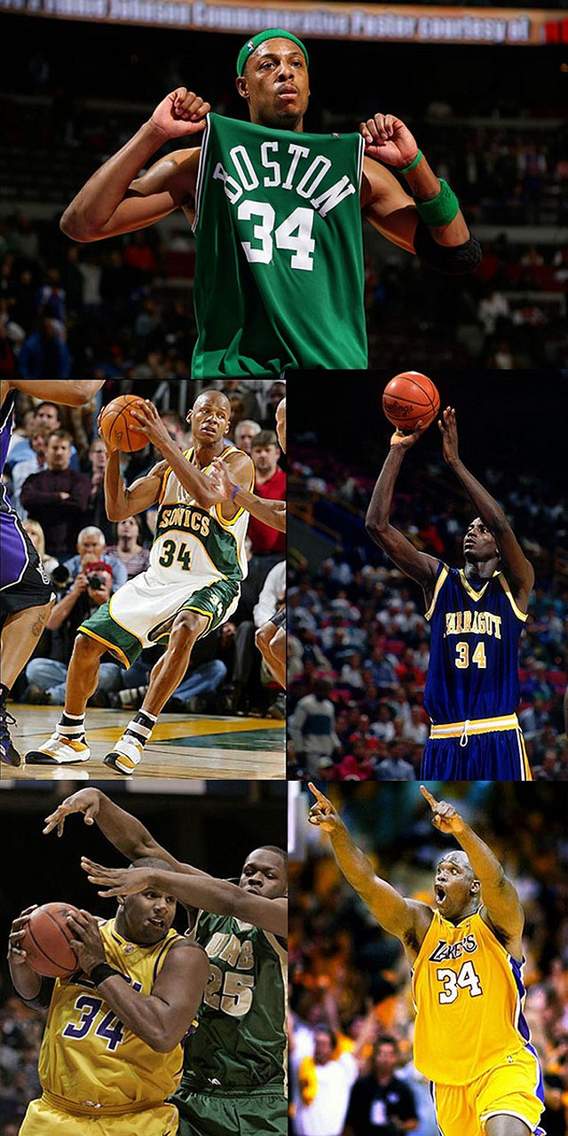 Bienvenidos al club: Only one '34' for the Boston Celtics?