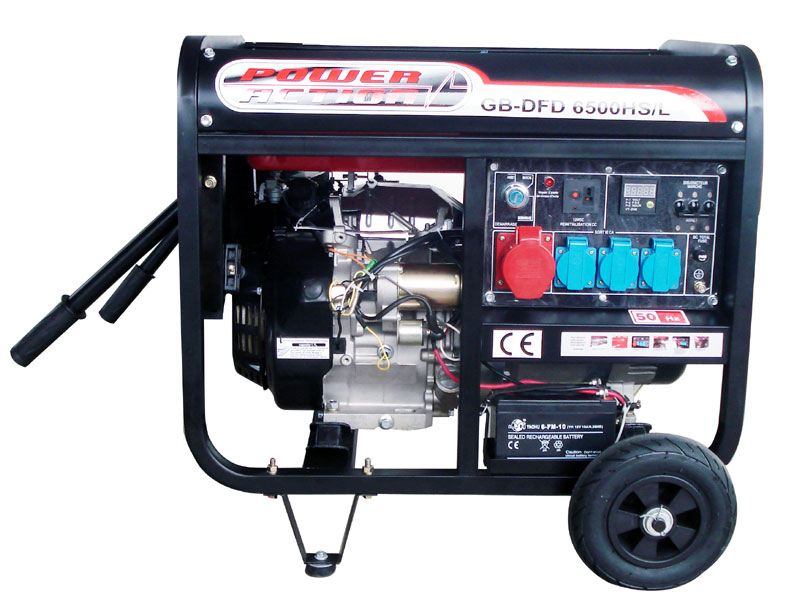 Electrical Generator: images of Generator above 1.5kva