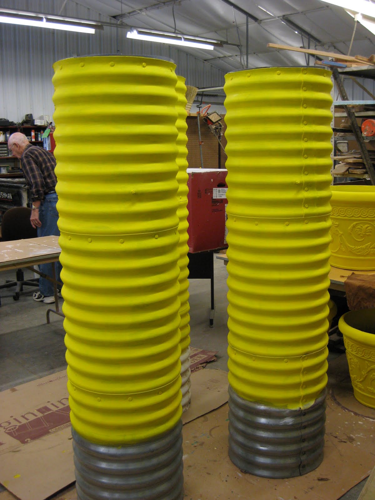 Rotary Botanical Gardens - Hort Blog: Culvert Planters