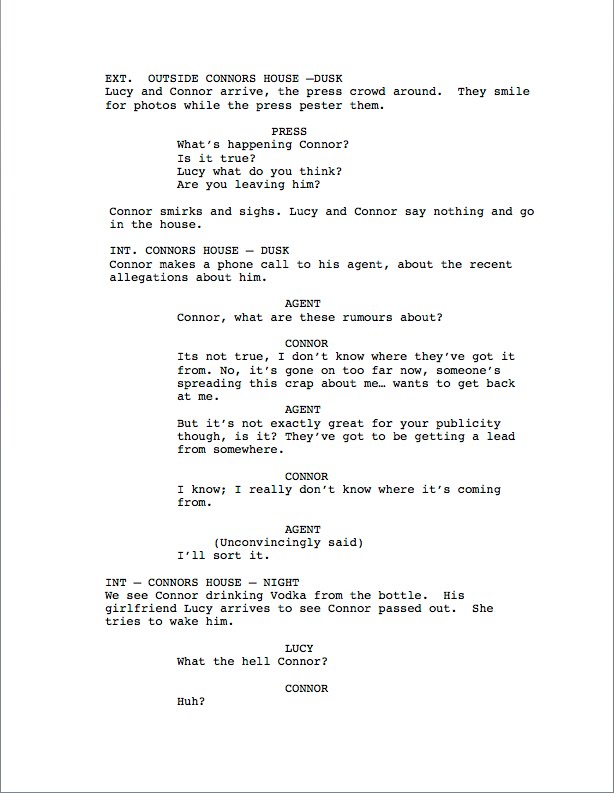 What Happens In Vegas: Script