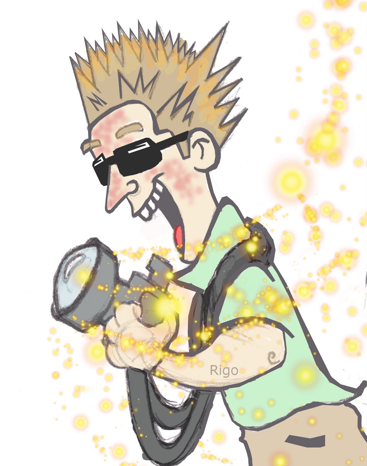 Artwork of Rigo Diaz- cartoons / animation /crazy stuff!