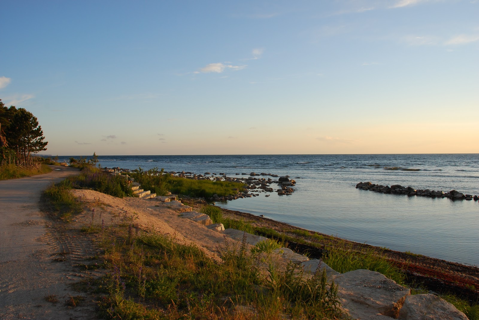 Hasse Andersson´s Foto: En fin strand promenad
