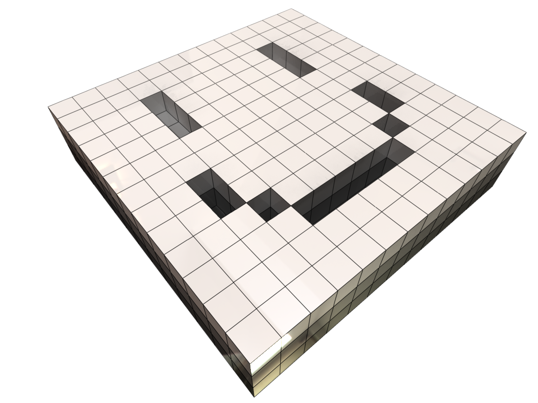 digitalsmokesignal: Excel Spreadsheet + SolidWorks = 3D Pixel Art ...