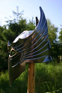 Dragon Armoury: Final Winged helm pics