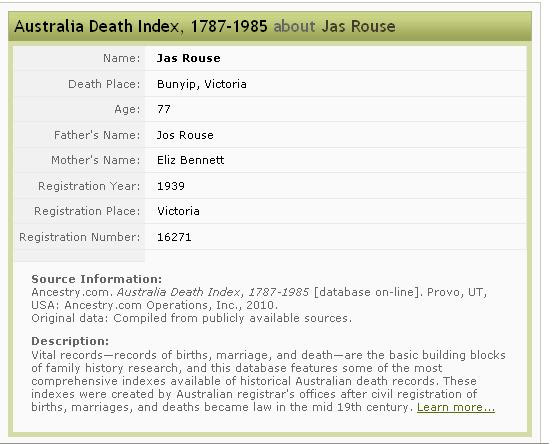 Casey Cardinia - links to our past: South East Victoria Family ...