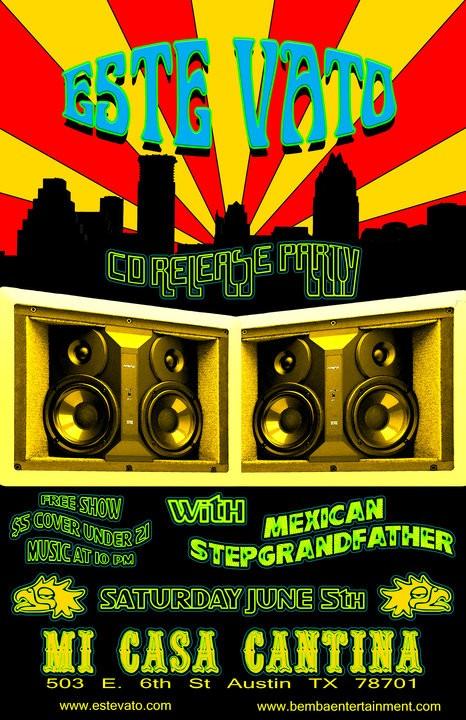 Manny Go Crazy: Este Vato CD Release Party at Mi Casa