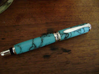 Randy's Woodshop: Sedona Pen Kit made with Gemstone Blank