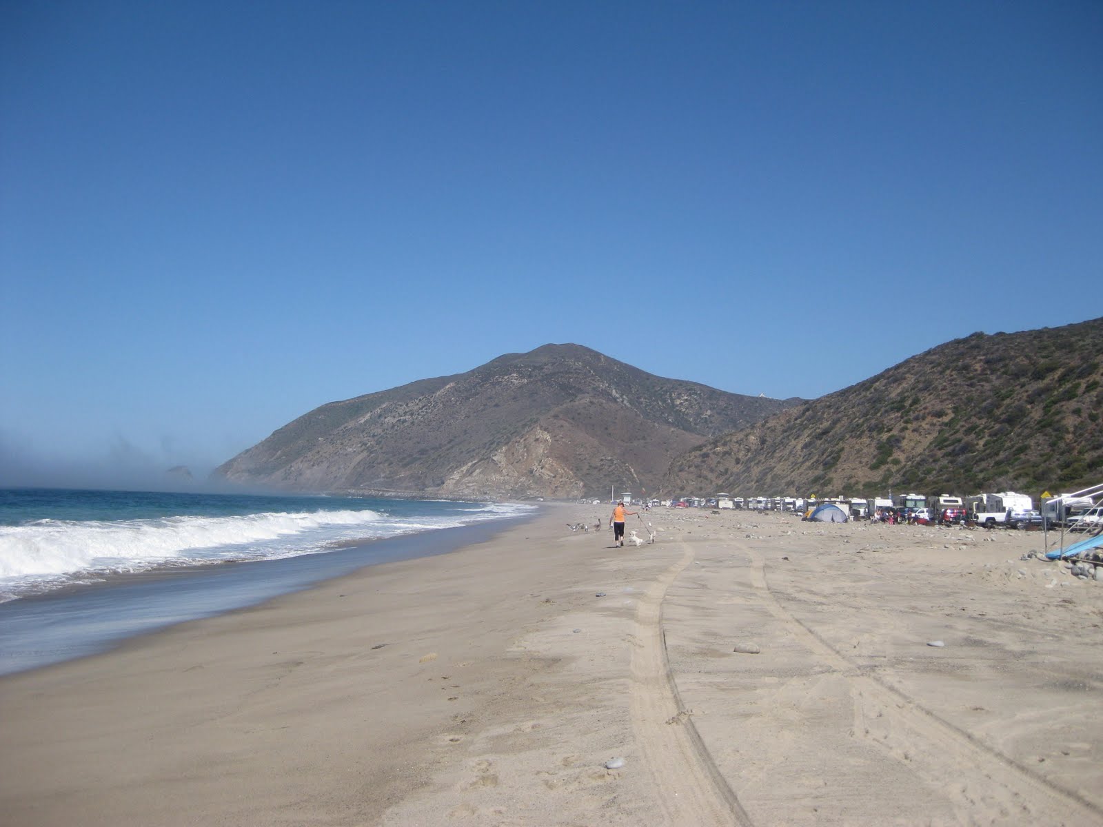 CampgroundCrazy: Point Mugu State Park Thornhill Beach, Malibu, California