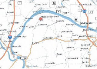 Funny Names of Towns and Cities: How Monkeys Eyebrow, KY was named!