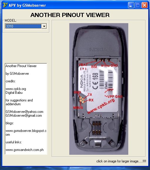 all about GSM: almost all NOKIA pinouts...