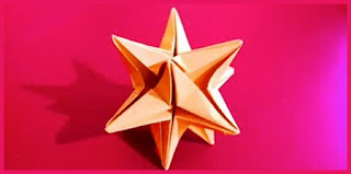 How to make a 3D Origami Christmas Star