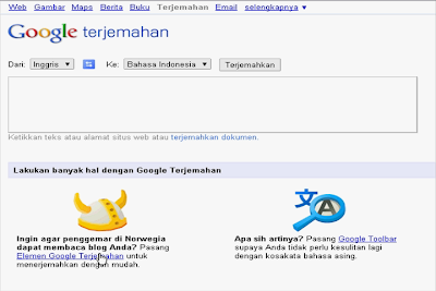 Cara Pasang Google Translate Toolkit pada Blog | Dewa Inside