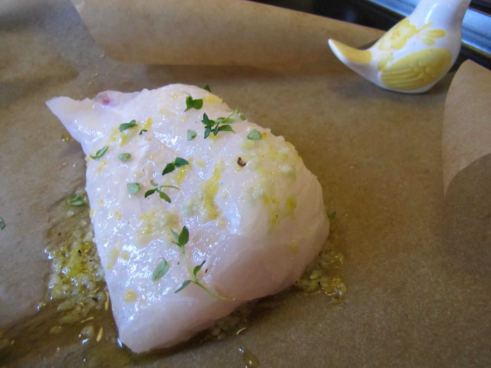 Epicurette in New York: Cod en Papillote with Asparagus