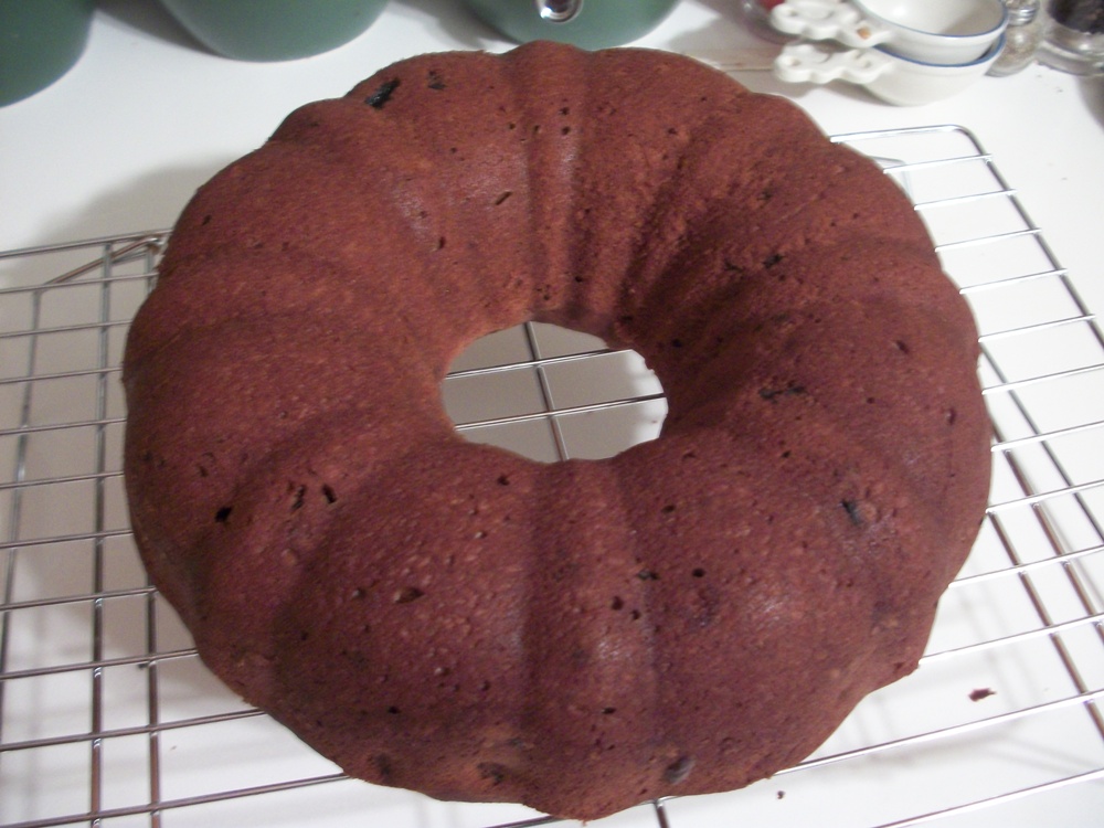 Cook with Sara: Chocolate Raisin Cake