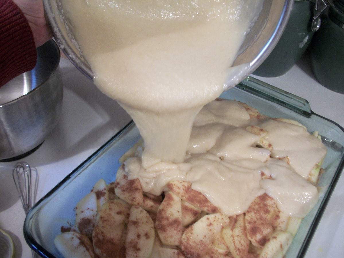 Cook with Sara: Apple Dumpling Cake