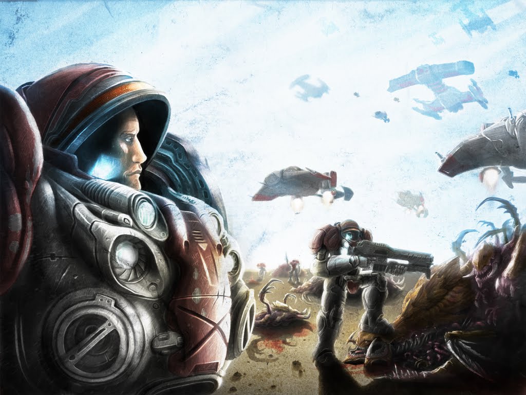 The Art of Brian Luong: Starcraft II Propaganda Poster Contest