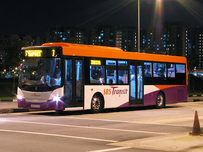 SBS transit and SMRT(MRT SYSTEM STARTED>>>7 NOVEMBER 1987): SBS TRANSIT ...