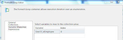 De programacion y otros demonios: SSIS - Como usar foreach Loop