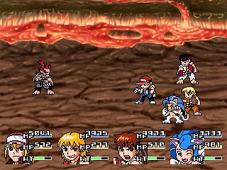 Capcom vs SNK RPG: Sistemas de Batalha