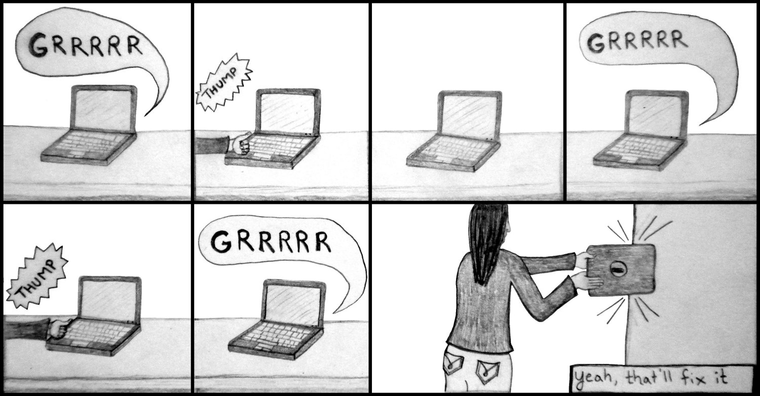 Lost Thoughts: My Dud of a Laptop Strikes Again