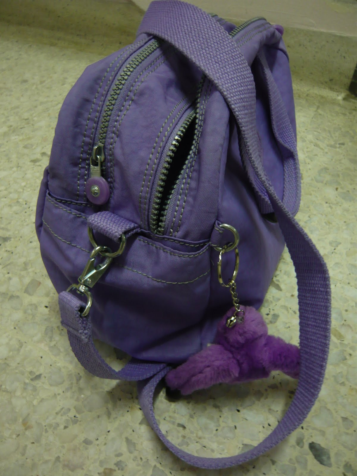 Simply Gears: Kipling Sling Bag - Purple
