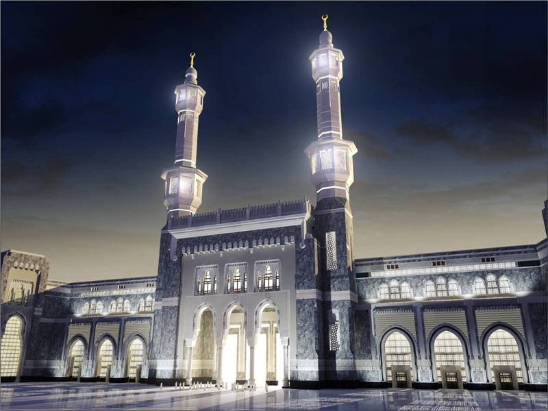 Collection of wallpapers: Expansion of Haram Shareef