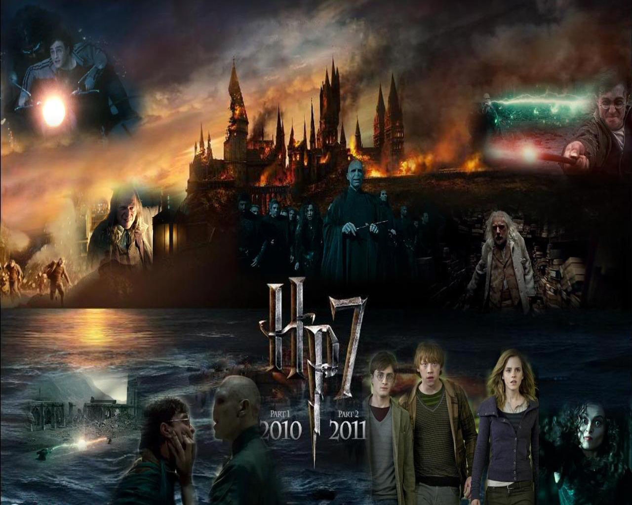 ARTgraphics: Photoshop: Harry Potter and the Deathly Hallows wallper