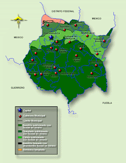 *MORELOS*: CLIMAS Y REGIONES GEOGRAFICAS