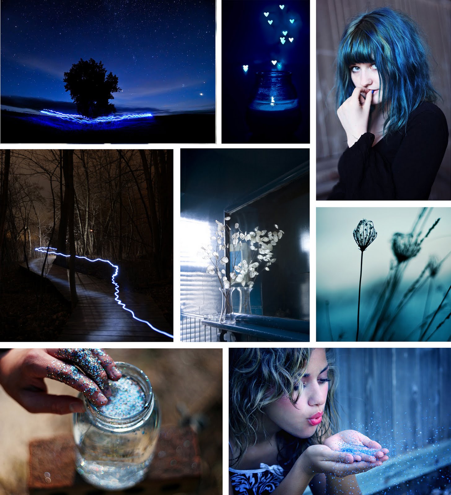 Snow in a Teapot: Design Blog: Monday Mood Board: Blue...