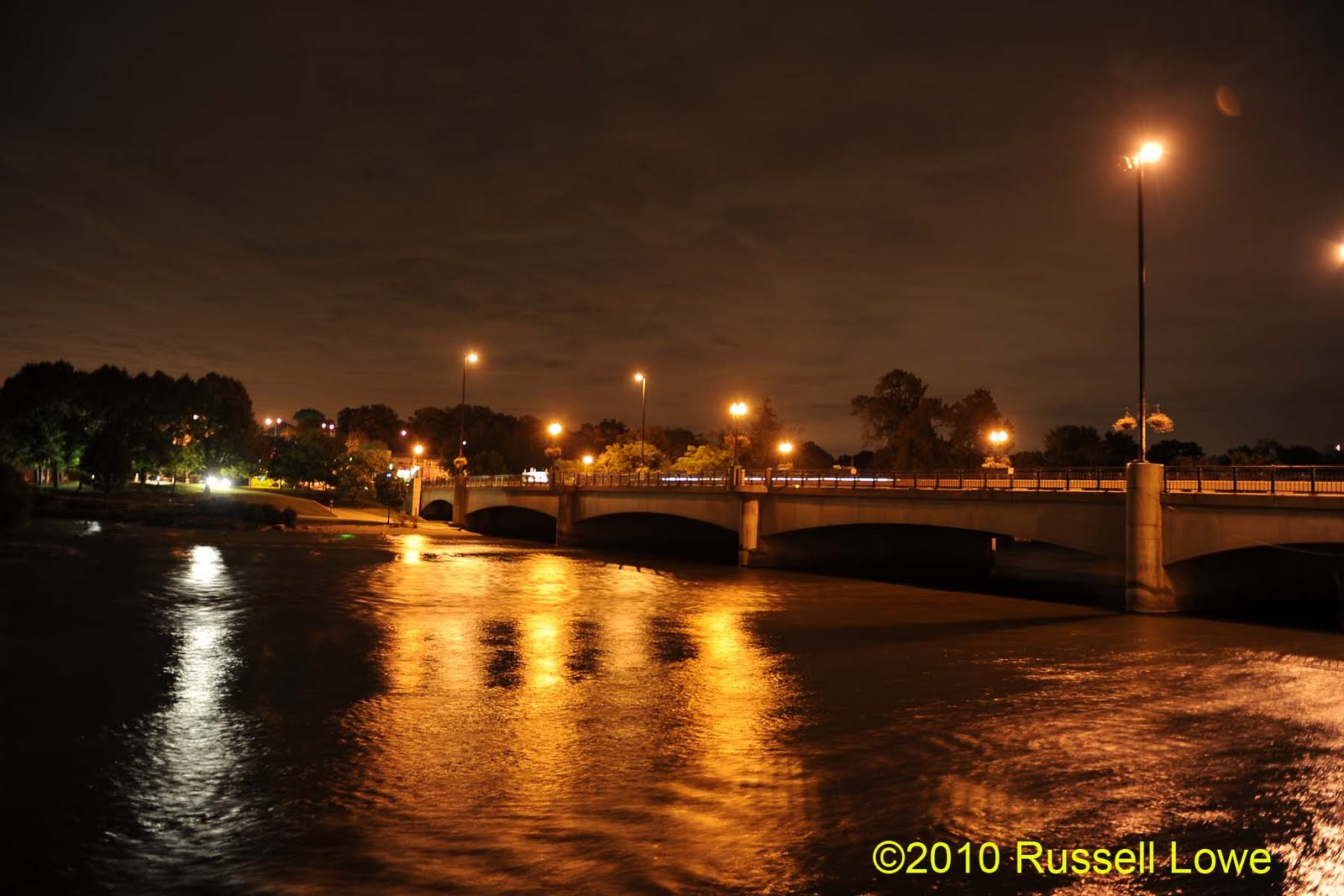 "The Way I See It": Fox River At Night As Viewed From Riverside ...