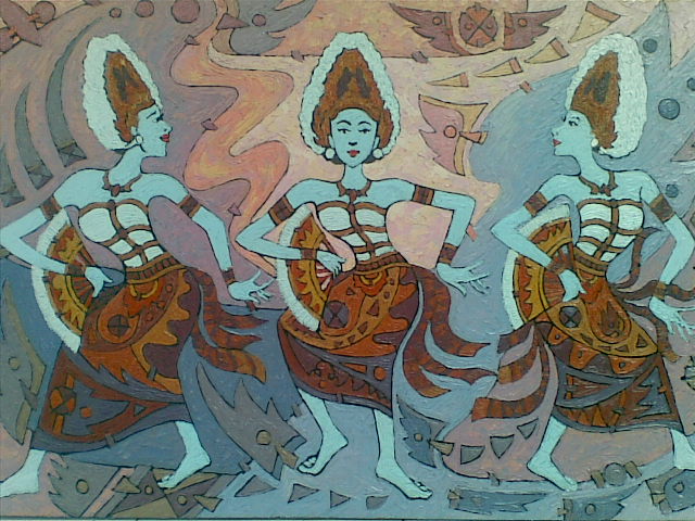 47+ Terpopuler Lukisan Dekoratif Penari, Gambar Lukisan