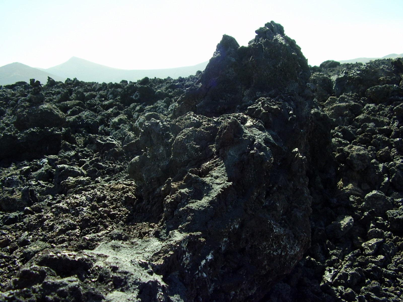 Jean's musings: Volcanic Rock on Lanzarote:not Good Walking Country